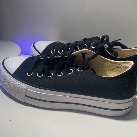 Converse | Shoes | Black Platform Converse | Poshmark